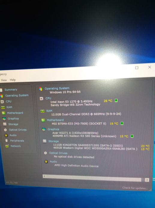 Gaming Pc i7 3gen 12gb ram RX 570 4GB ssd/hdd garancija!