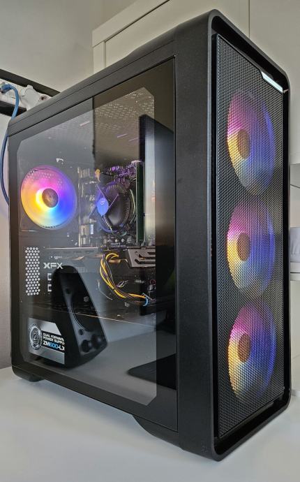 Gaming PC RGB (i5-7500, 16GB RAM, RX 580 8GB, SSD 480GB + 1TB HDD)
