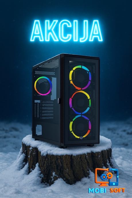 NOVO Gaming PC | Ryzen 5 | 16GB DDR4 | RTX5050 | 1TB SSD Nvme