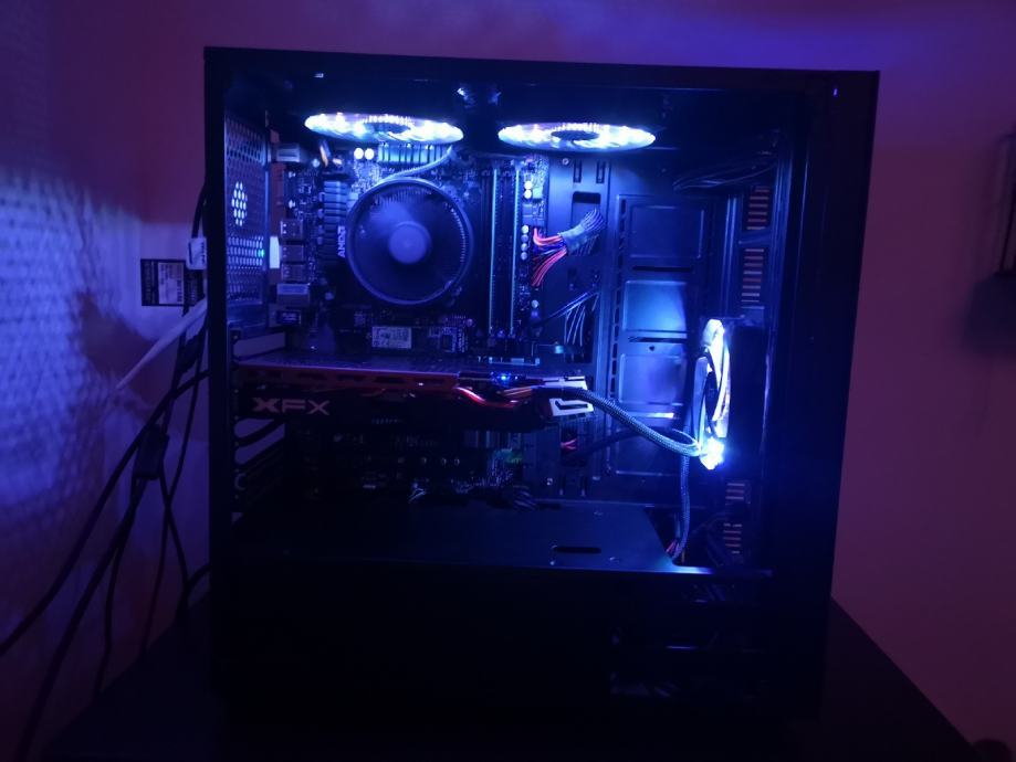 Gaming PC, Ryzen 5 2600X, ssd, rx570