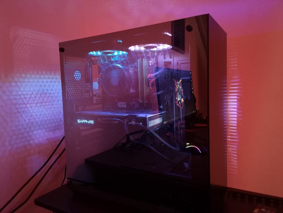 Gaming PC, Ryzen 5 2600X, ssd, rx570
