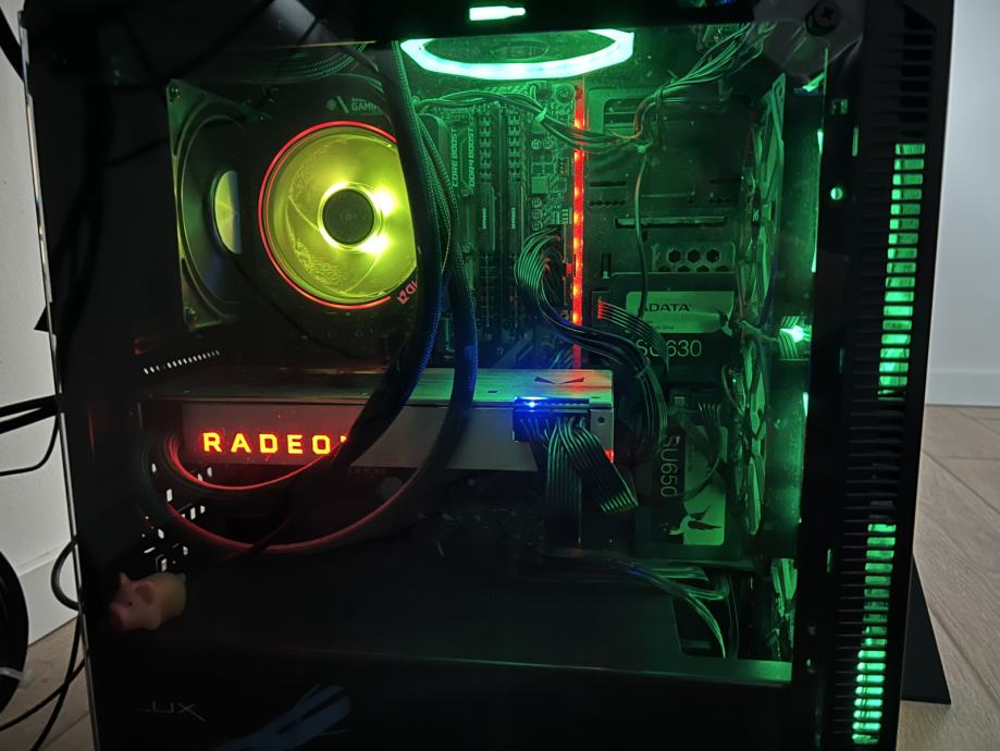 Gaming PC - Ryzen 5 3600, 16GB, RX Vega 64 Saphire Nitro+, 512GB SSD