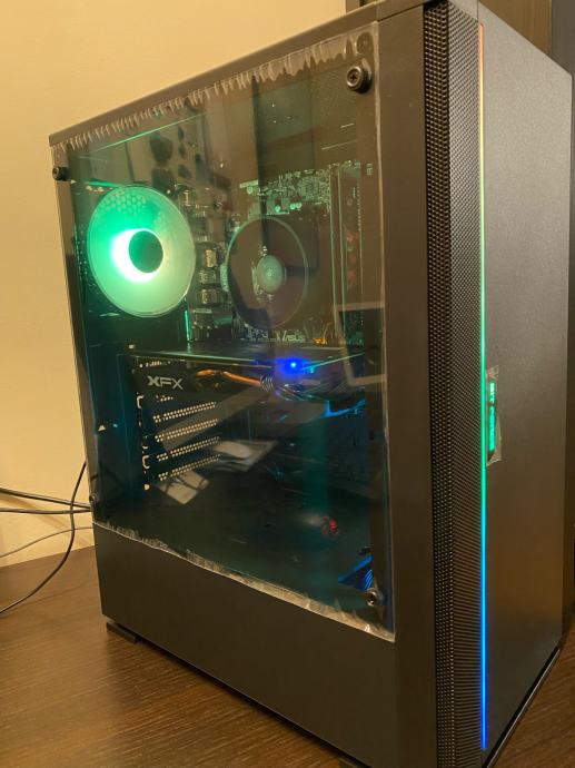 Gaming PC - Ryzen 5 4500/RX 570 8GB/16GB RAM/SSD NVMe 1TB/RGB/WIN10P