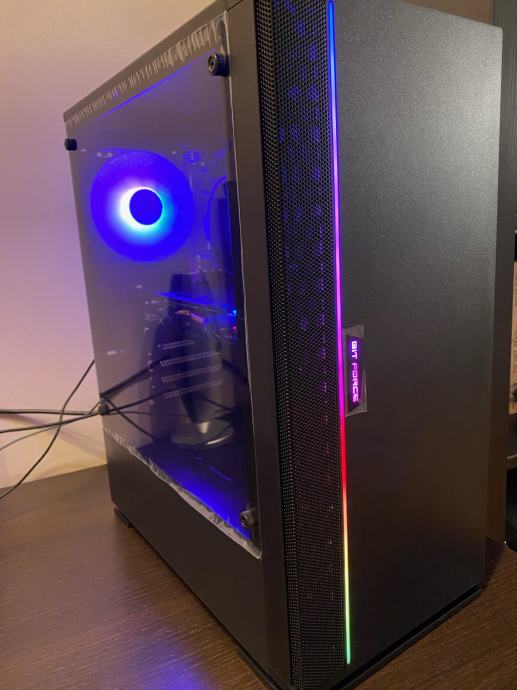 Gaming PC - Ryzen 5 4500/RX 570 8GB/16GB RAM/SSD NVMe 1TB/RGB/WIN10P