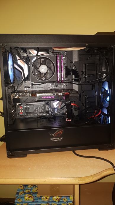 GAMING PC Ryzen 7, GTX 1070 8GB, 16GB RAM NIJE FIXNO/HITNO