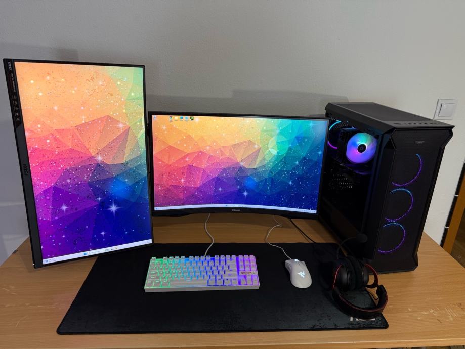 GAMING RAČUNALO | MONITOR | PERIFERIJA | RTX 4070 SUPER | NOVO!!!!