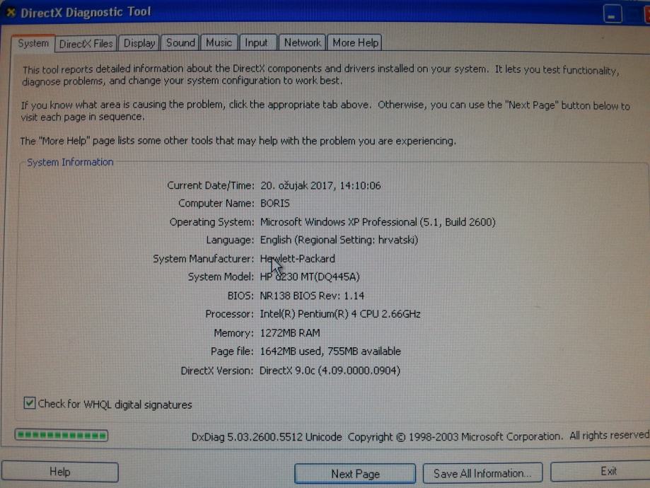 HP d230 MT računalo i monitor Lenovo