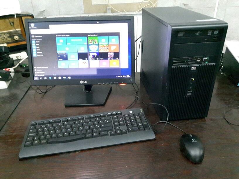 HP DX2250 + Monitor