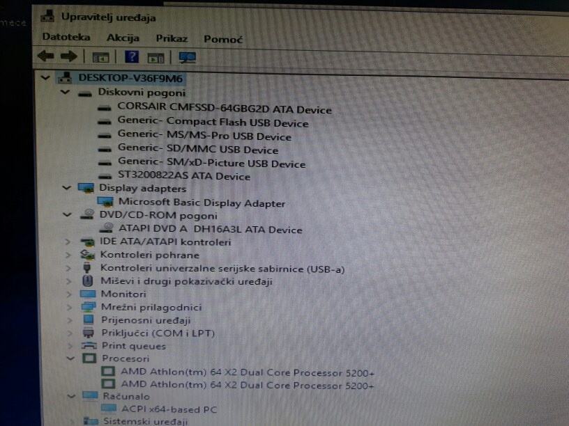 HP DX2250 + Monitor