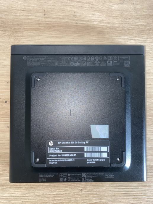 HP Elite Mini 800 G9 Desktop PC & Lenovo ThinkVision T24t-20 FHD Touch