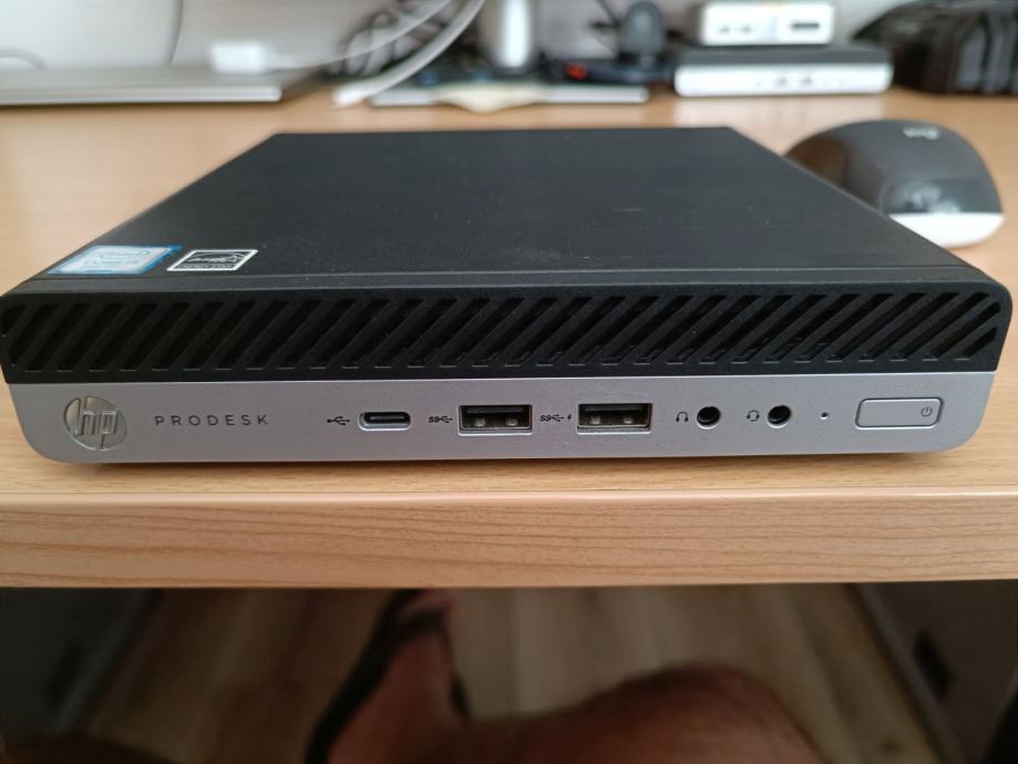 HP ProDesk 600 G4 Mini PC/Intel i5-8500T/8GB/256GB NVMe/240GB SSD 2,5