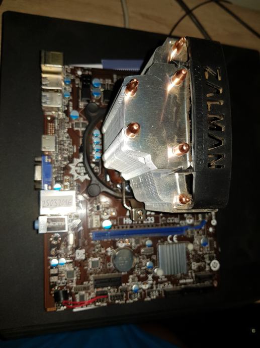 i5 4460 + maticna ploca + ram 8gb ddr3 + custom kuler na poklon