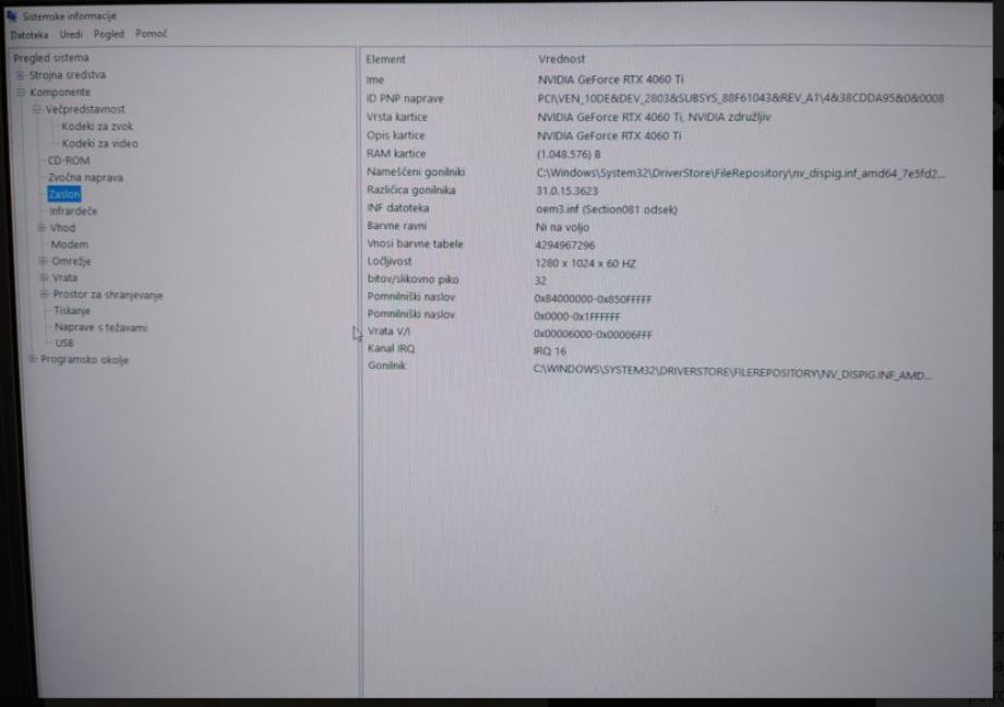 INTEL i7-12700K, 32GB DDR5, 2TB NVMe, GeForce RTX 4600TI 8GB, TUFF