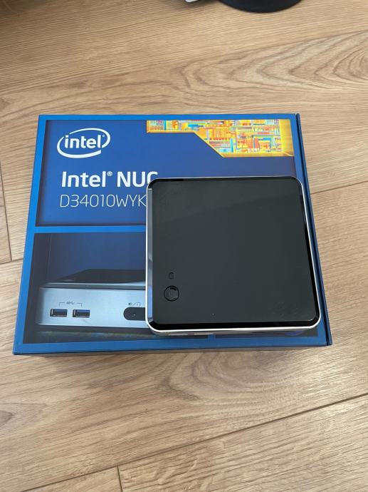 INTEL NUC, I3-4010U, 128GB SSD, 8GB RAM, HD 4400, WIN 10 PRO