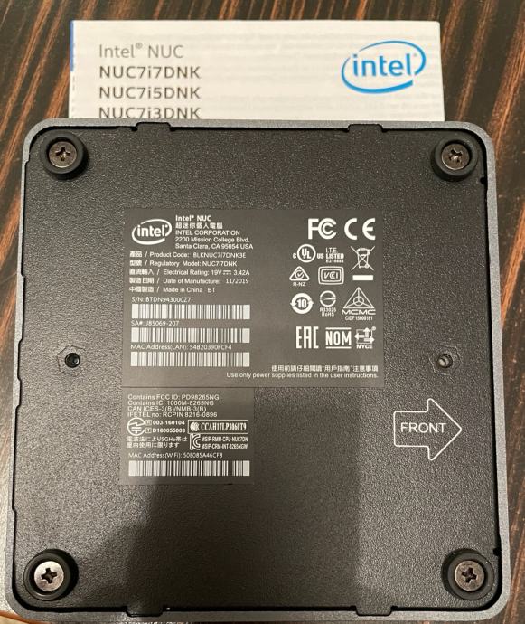 Intel NUC Kit NUC7i7DNK