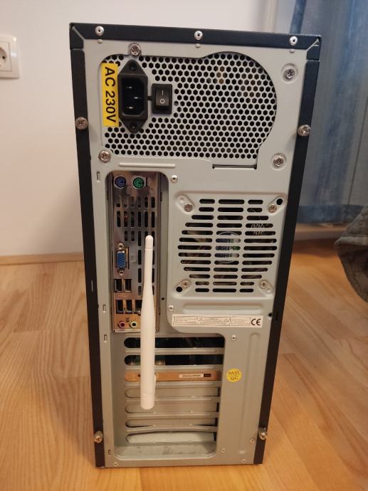 Komp Intel Xeon L5405 2 GHz, 4GB DDR2, 320GB, 19 monitor, mis, tipk