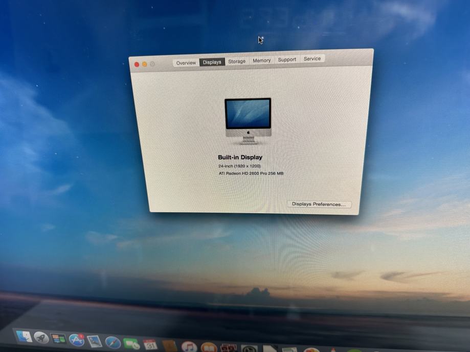 Kompjuter Apple A1115,OS X Yosemite,ekran 24,office,tipkovnica+mis