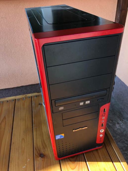 Komplet PC racunalo + monitor + tipkovnica + mis + novi Windows