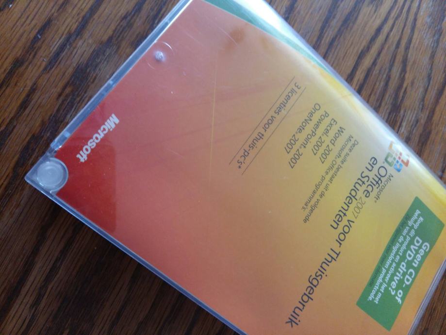 Microsoft Office 2007 Original CD /word/excel/PP/OneNote