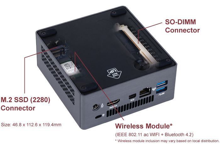 Prodajem Mini PC GIGABYTE BRIXs BSi3H-6100,INTEL Core i3 6100U,WiFi,BT