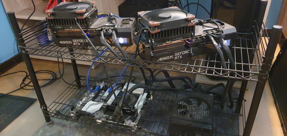 Mining rig 2x RTX 3090
