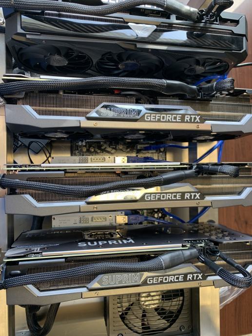 Mining rig, GeForce RTX 3070
