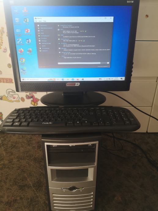 PC AMD Athlon II X2 250 | 3 GHz | 4 GB RAM | ATI 4600 | HDD 320 GB