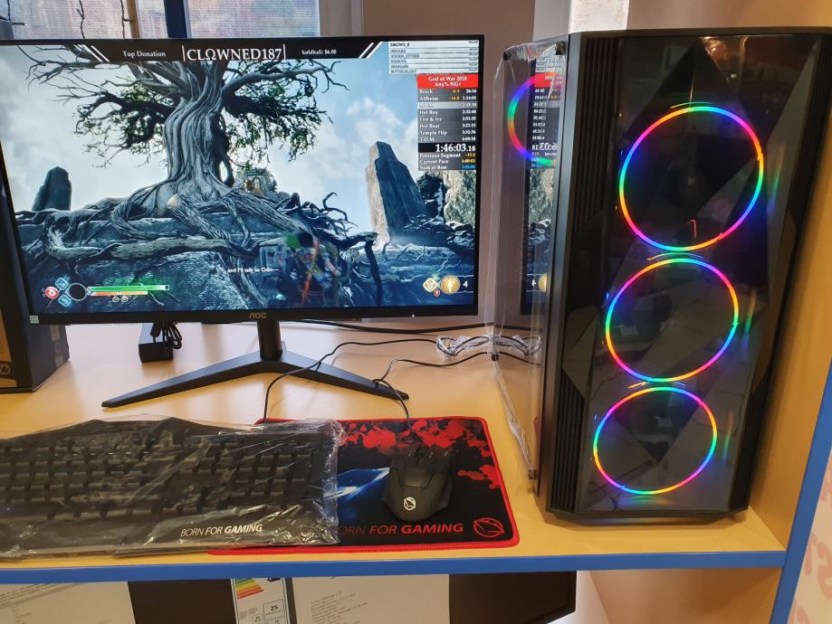 PC Gamer kompjuter, novo