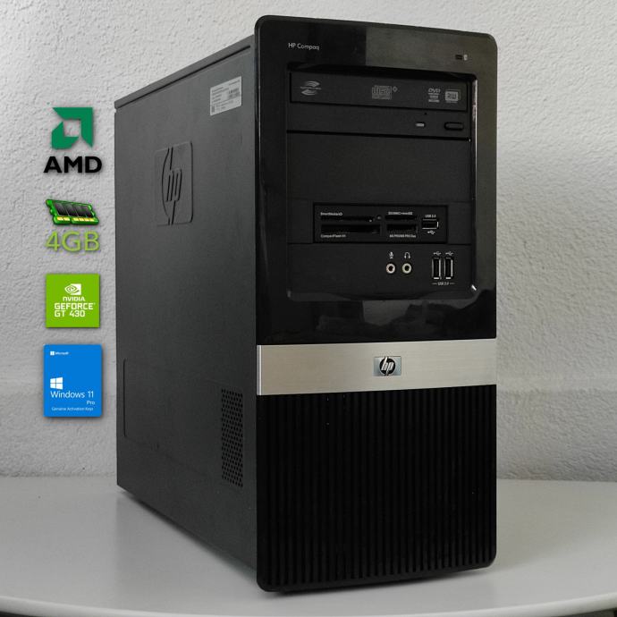 PC - HP Compaq dx2450 Microtower - AMD Athlon/4GB/Nvidia GT430