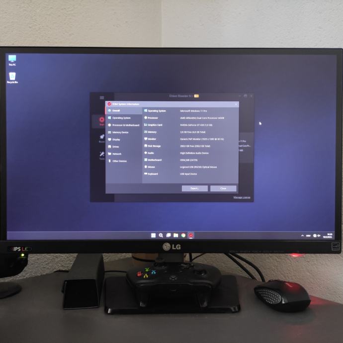 PC - HP Compaq dx2450 Microtower - AMD Athlon/4GB/Nvidia GT430