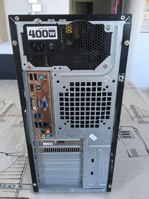 PC i5 2400, 8GB DDR3, 250GB SSD, 250GB HDD, GF GT 1030 2GB, WIN 10 Pro