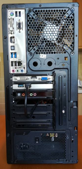 PC AMD Quad core X4 750K 3.3 GHz + monitor Dell