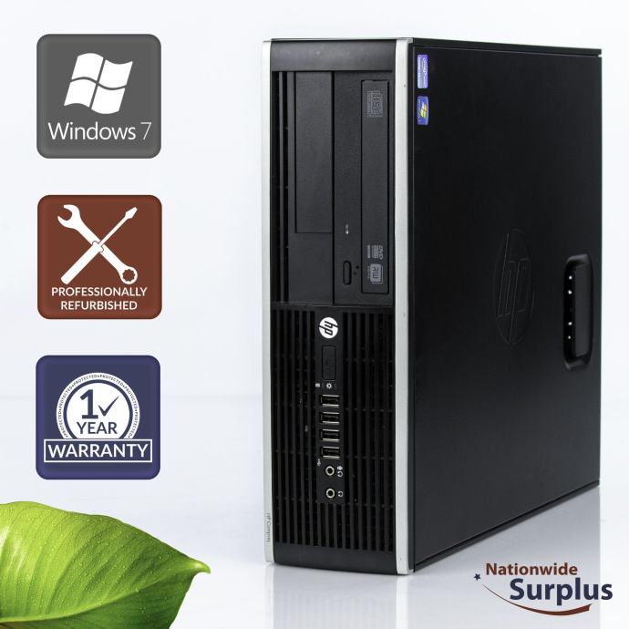 Rab. HP Elite 8300 SFF Quad Core i5-3470 3.2GHz 4Gb 500Gb DVD Win10