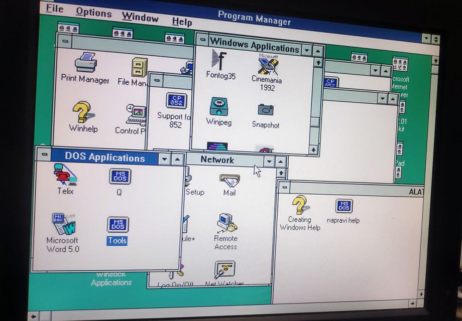Retro PC Intel 386 DX 33mhz 386DX-33 s koprocesorom i387DX