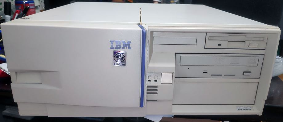 Retro PC konfiguracija IBM Personal Computer 350 6587-KBT 166mhz SB