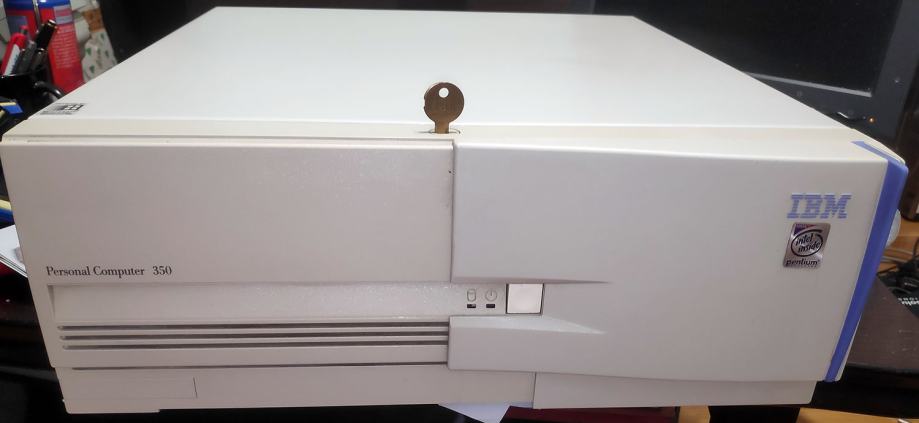 Retro PC konfiguracija IBM Personal Computer 350 6587-KBT 166mhz SB