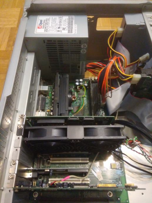 Retro PC konfiguracija Intel Pentium II 350 MHz + 3dfx Voodoo Banshee