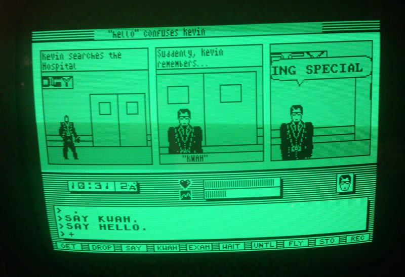 RETRO računalo 8-bitno Amstrad CPC 464 + zeleni original GT65 monitor