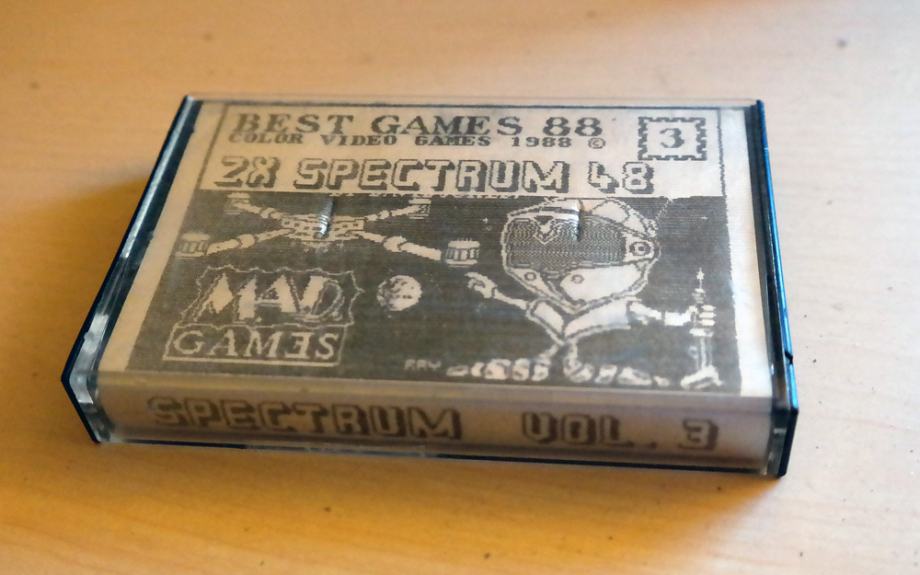 Retro računalo Sinclair ZX Spectrum 48K original gumeni composite mod