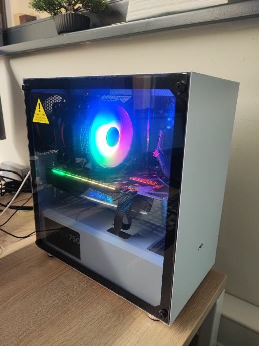 ⭐RGB Gaming PC⭐Ryzen 5 5500•RX 5700 XT•32GB DDR4•B550M•SSD•WINDOWS