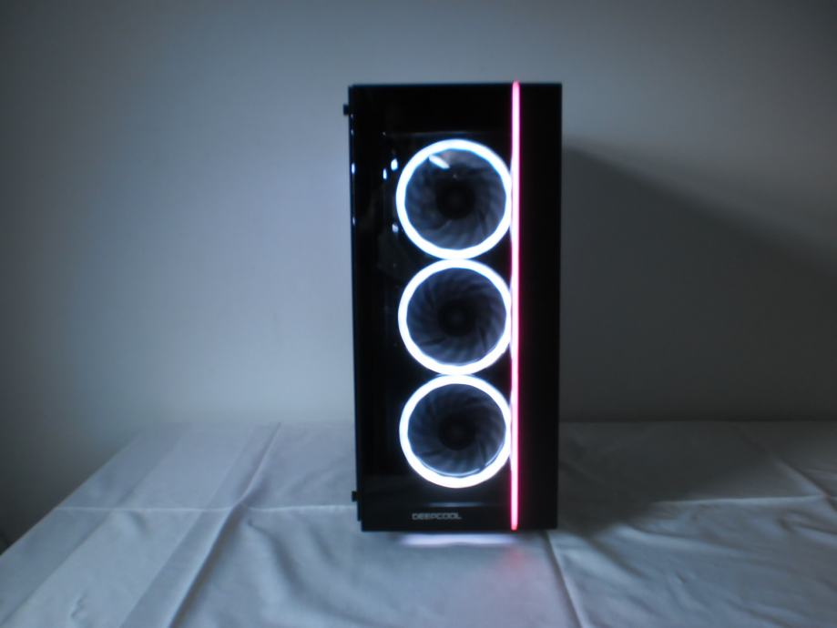RGB Tempered glass Gaming PC i7 RX 470 8GB RAM 1TB HDD 120GB SSD