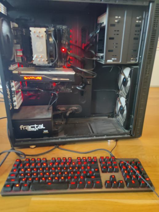 TOP PC, Intel 6500 3,2 Ghz, 16 GB RAM, 500 GB SSD + 3TB HDD, AMD RX480