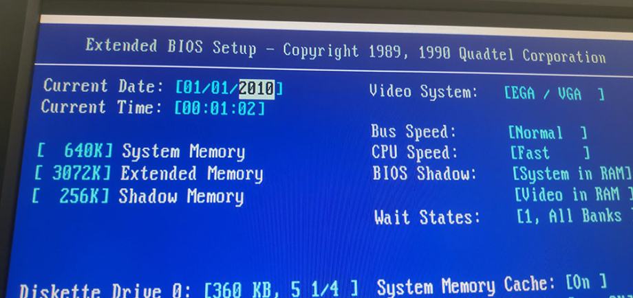 Top retro konfiguracija Intel 386 DX 33 IV s koprocesorom desktop PC