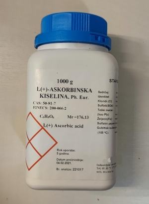 Askorbinska kiselina – Vitamin C 1000 grama - medno.net