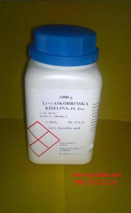 Askorbinska kiselina – Vitamin C 100 grama - medno.net