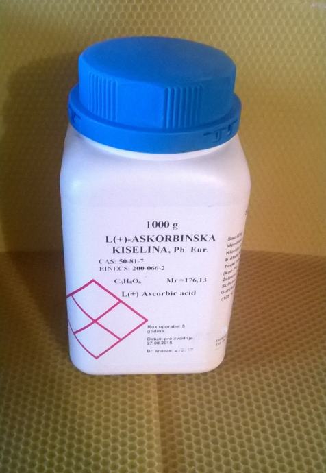 Askorbinska kiselina – Vitamin C 100 grama - medno.net