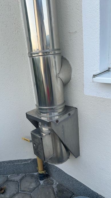 Inox Dimnjak za plinsku peć