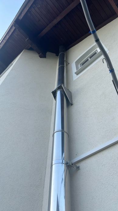 Inox Dimnjak za plinsku peć