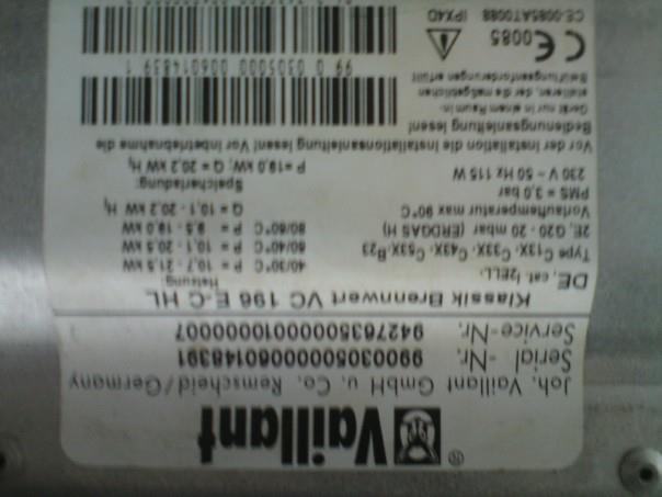 Kondenzacijska peć za centralno grijanje Vaillant