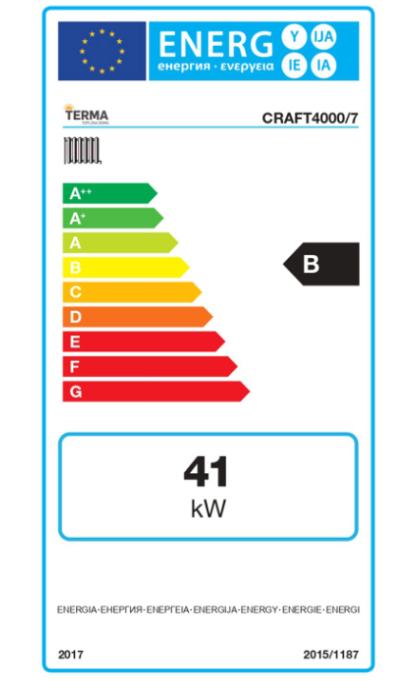 Kotao na kruta goriva Terma Craft 4000/7, 41-45 kW | besplatna dostava
